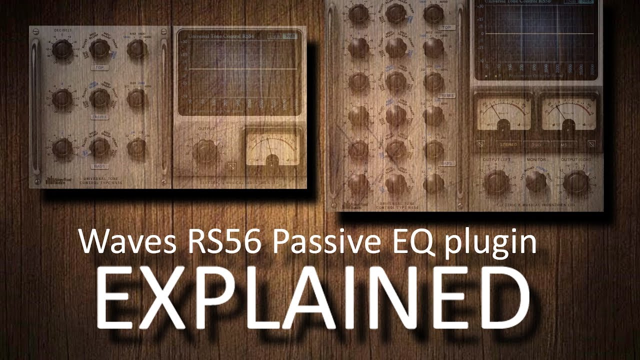Waves Abbey Road RS56 Passive EQ plugin EXPLAINED - YouTube
