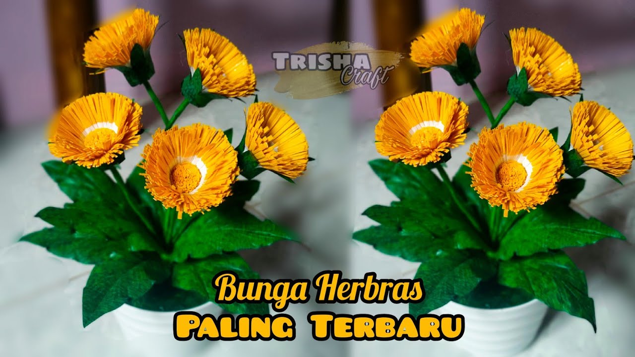 Bunga Herbras PALING TERBARU dari plastik kresek || the newest gerbera ...