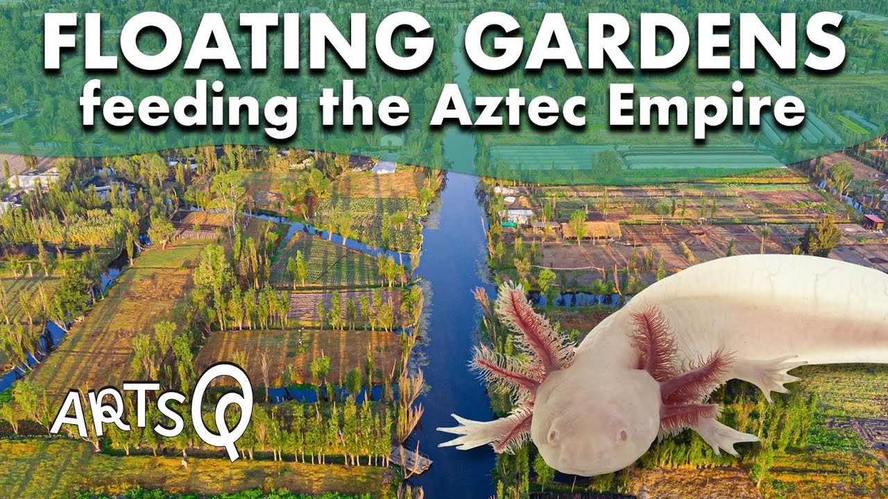 Aztec floating gardens in Mexico City (chinampas) - YouTube