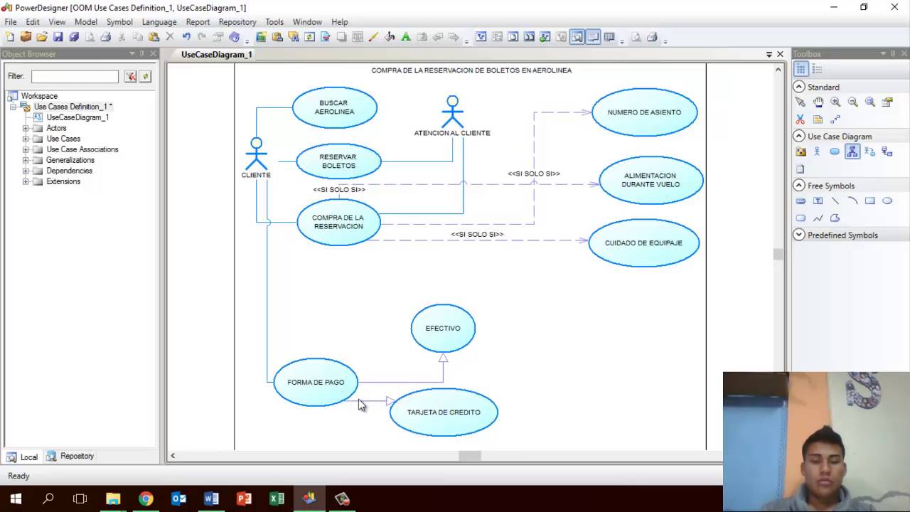 72s. POWER DESIGNER modelo “Use Cases Definition” - YouTube