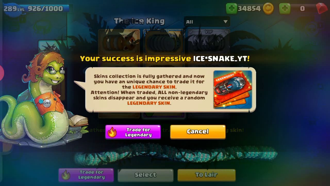 Little Big Snake:Trade a Legendary Skin - YouTube