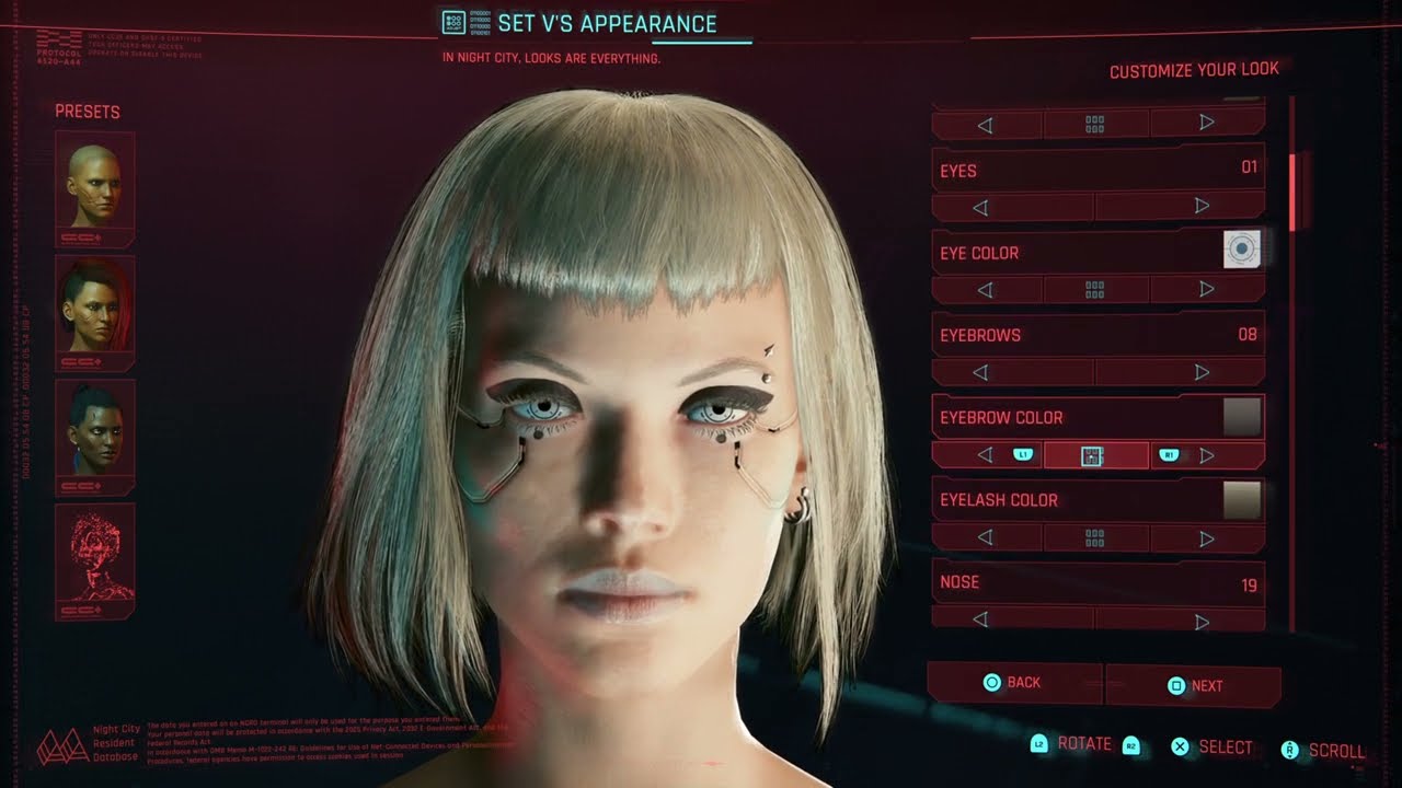 Cyberpunk 2077 Character Creation: The Phantom - YouTube