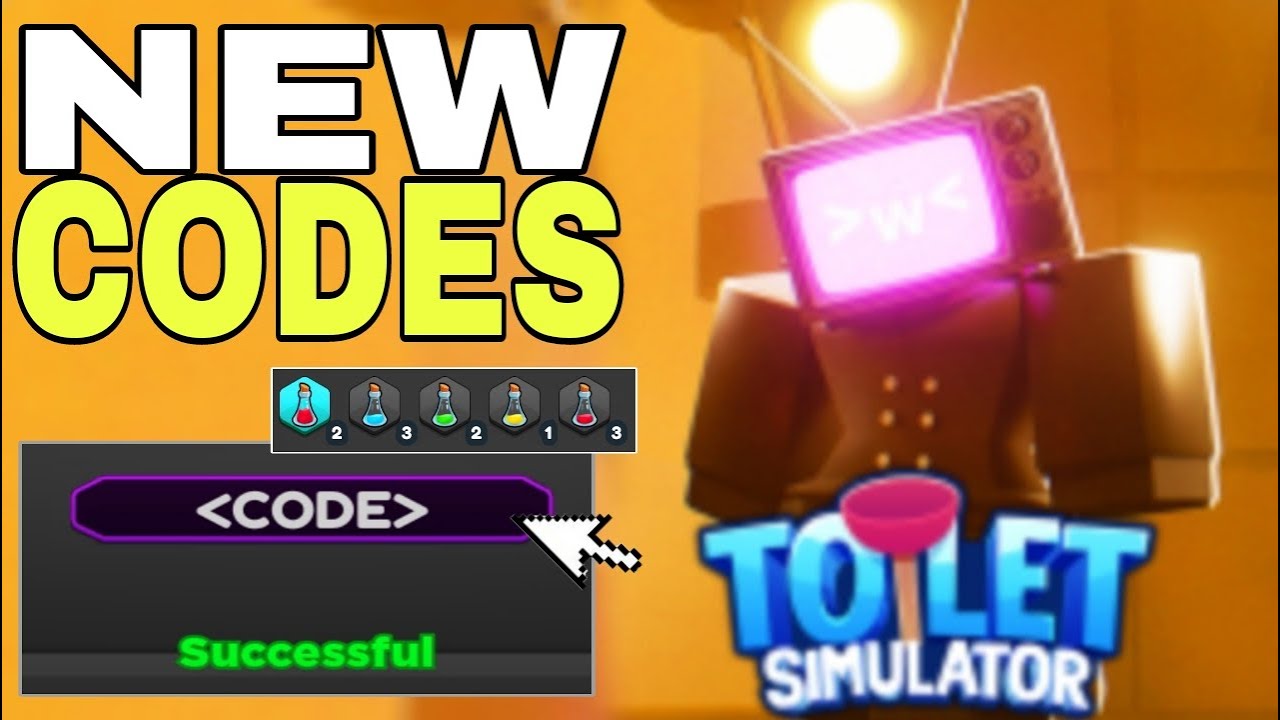 *NEW UPDATE* TOILET SIMULATOR CODES 2024 | TOILET SIMULATOR CODES ...