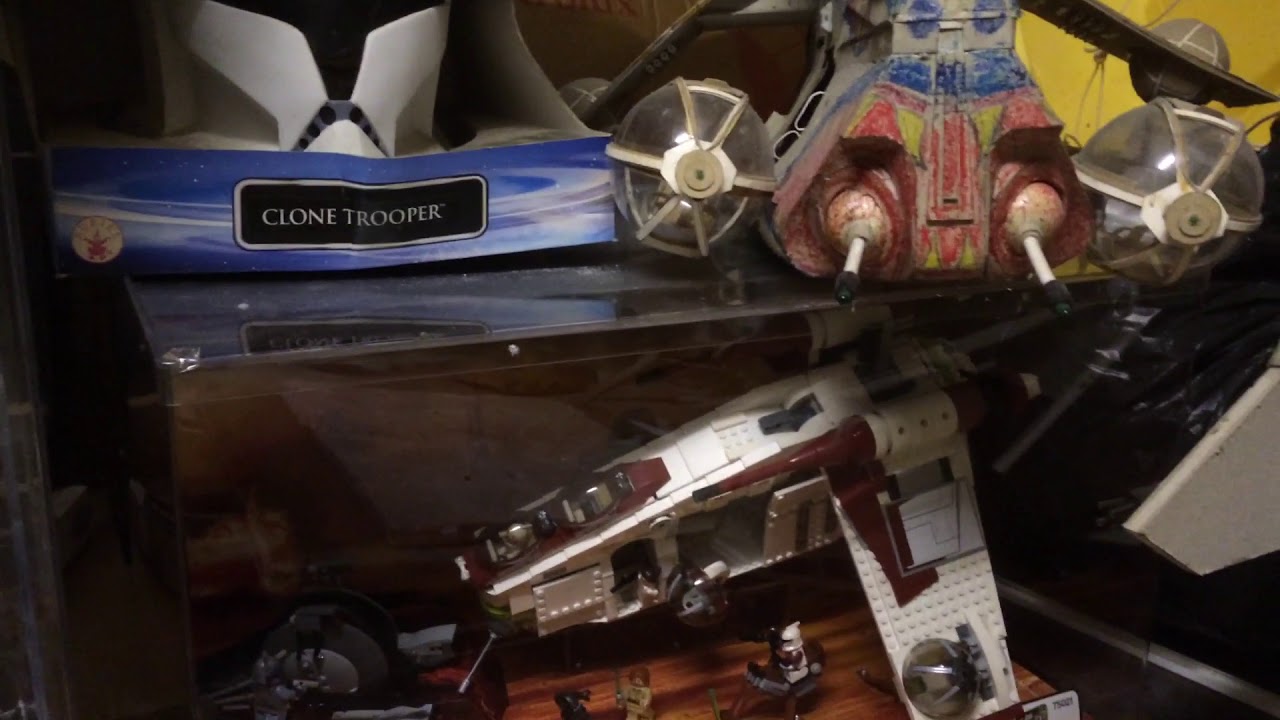 Star Wars- clone wars vehicles graveyard - YouTube