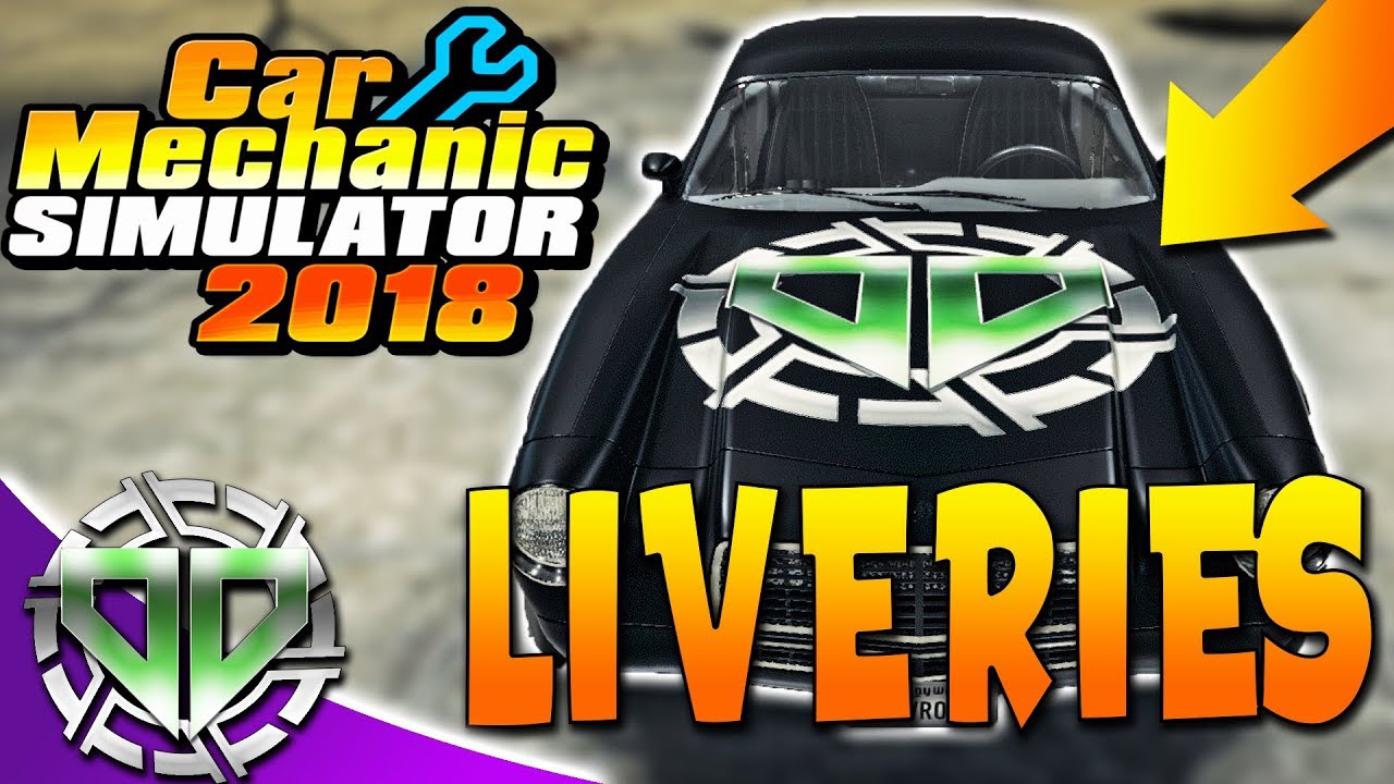 Car Mechanic Simulator 2018 : Custom Liveries & Engine Hoist ...