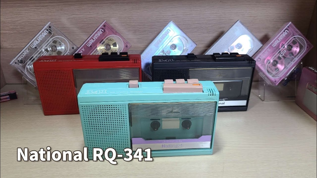 National RQ-341 Cassette Player Walkman - YouTube