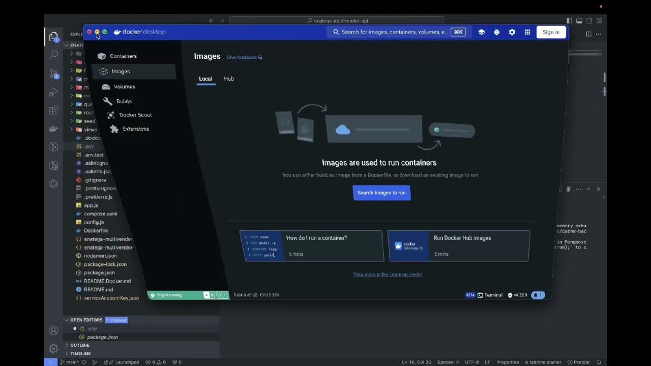 Backend API Tutorial | Let's run setup Docker | Part 8 | Enatega Multivendor Delivery Tutorial ...