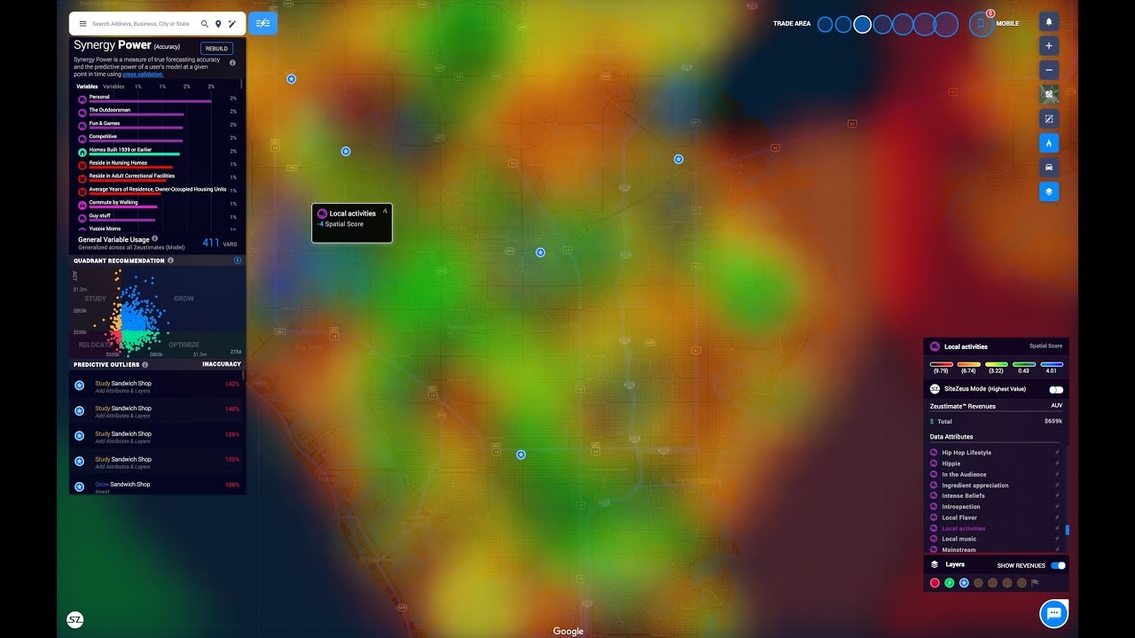 SiteZeus® | Spatial.ai - GeoSocial Segmentation - YouTube