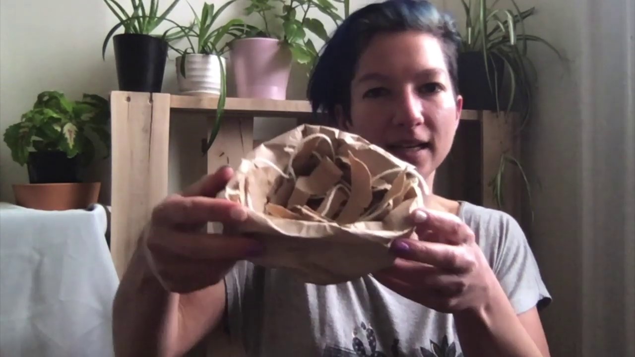 Making a Paper Bag Nest with Ms. Preus - YouTube