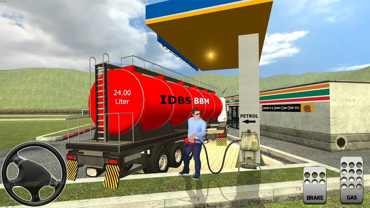 Drive Oil Tank Truck Simulator - Extreme Size Tanker Delivery - Android ...