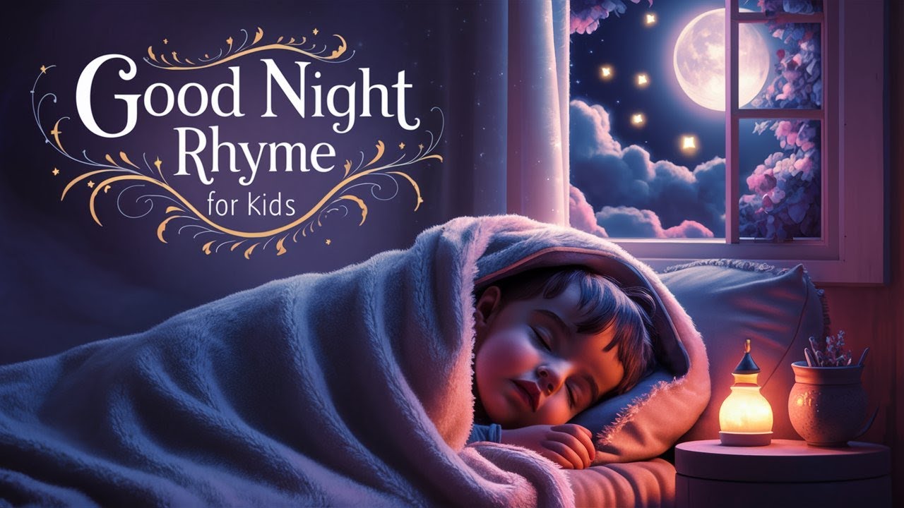 Good Night Rhyme for Kids | Soothing Nursery Rhyme for Kids - YouTube