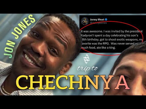 Jon Jones trip to Chechnya - YouTube