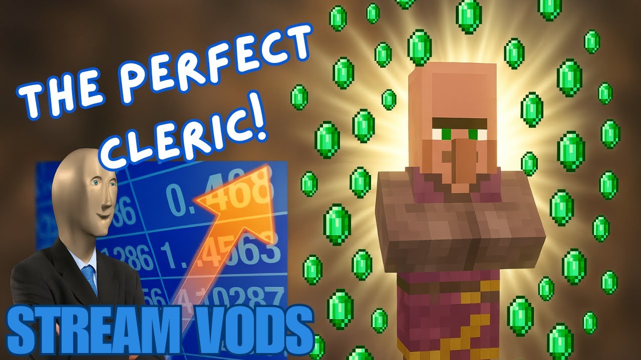 Finding the Perfect Cleric Villager (Minecraft | Full Stream 03-31-25 ...