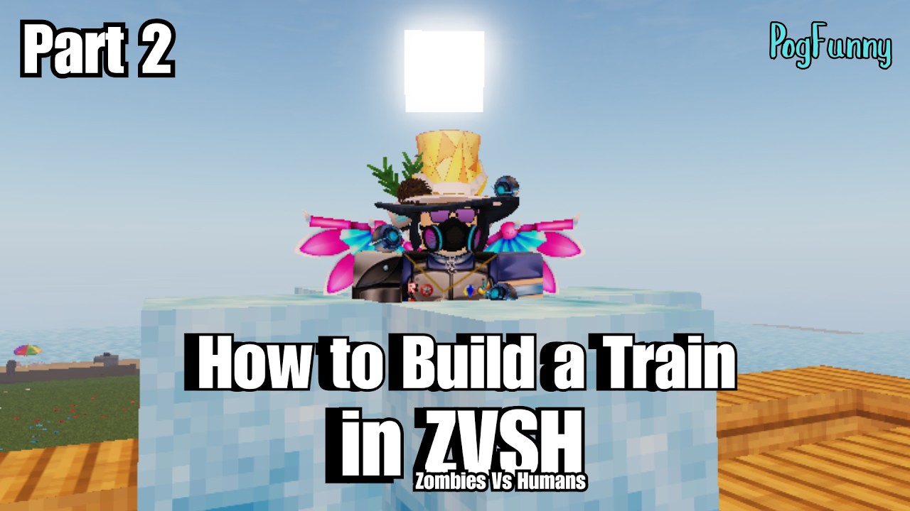 How to Build a Train || Zombies Vs Humans - YouTube