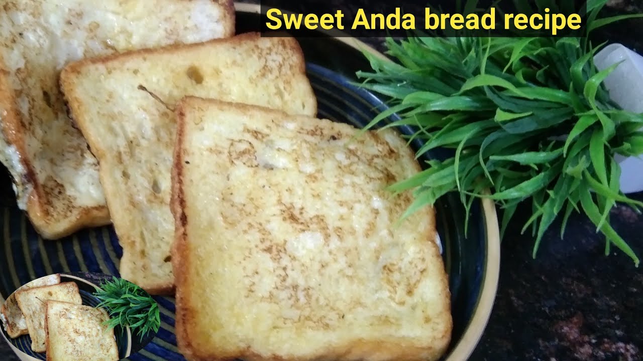 Bread and Egg recipe for breakfast || Sweet Anda bread recipe ...