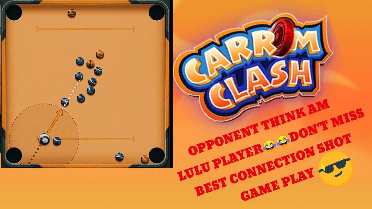 CARROM CLASH/ LULU SHOT BREAK TO FINISH OP GAME PLAY - YouTube
