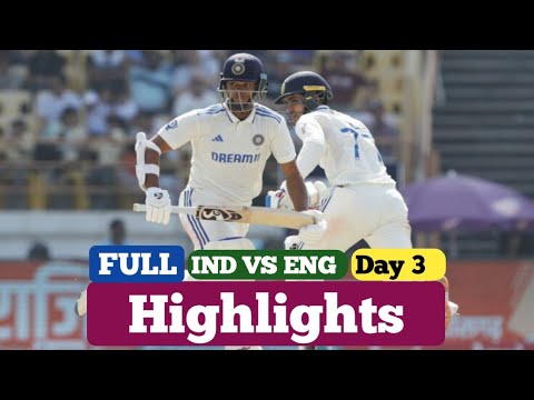 Ind vs eng 4th test Day 3 Full highlight match। India vs England Test ...