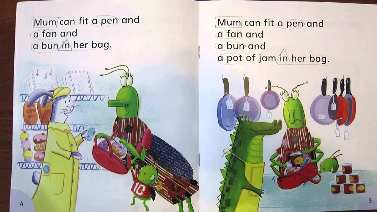 Stage 1+: 6 Mum Bug's Bag - YouTube