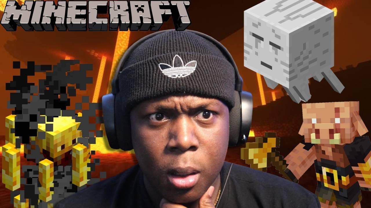 First Time In The Nether - Part 4 - YouTube