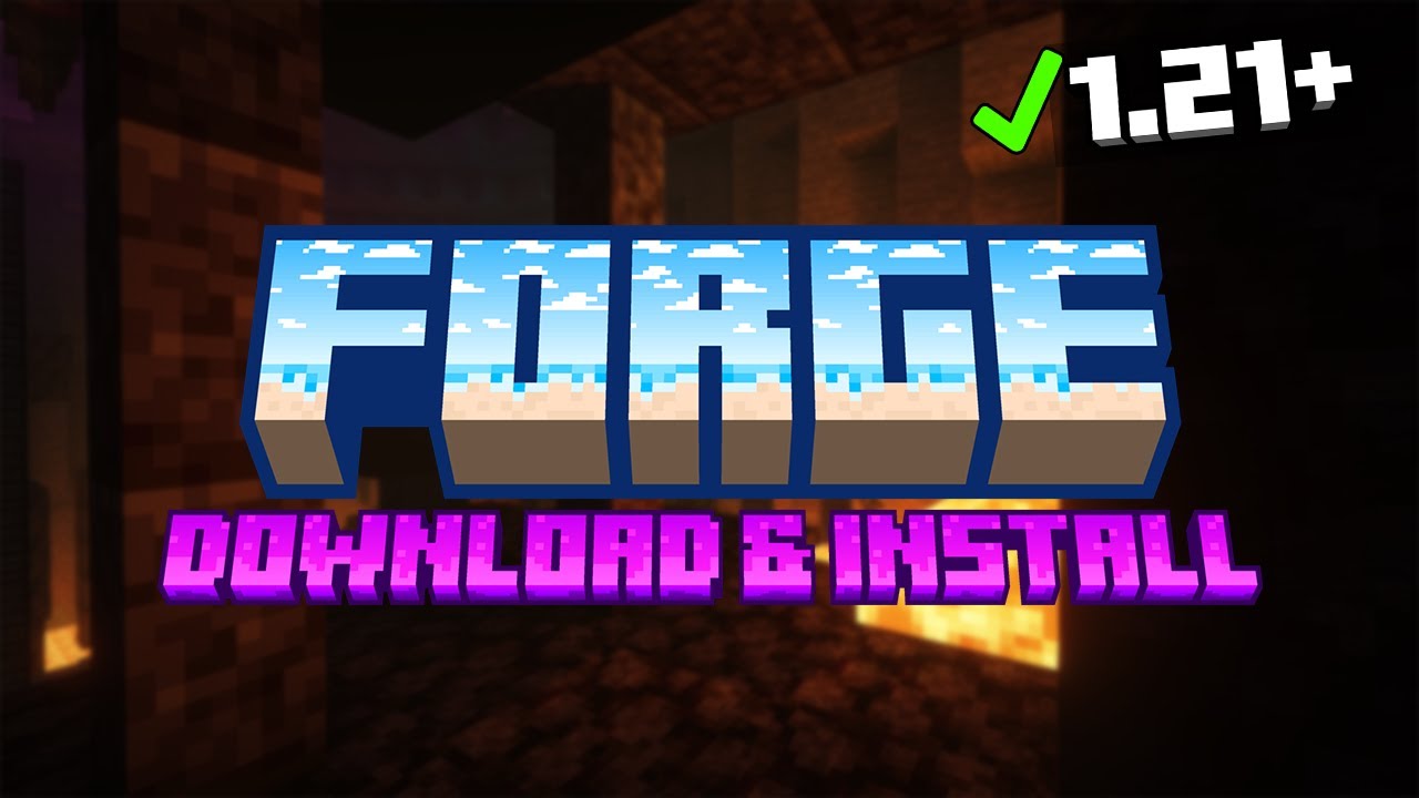 Forge Mod 1.21 - download & install - YouTube