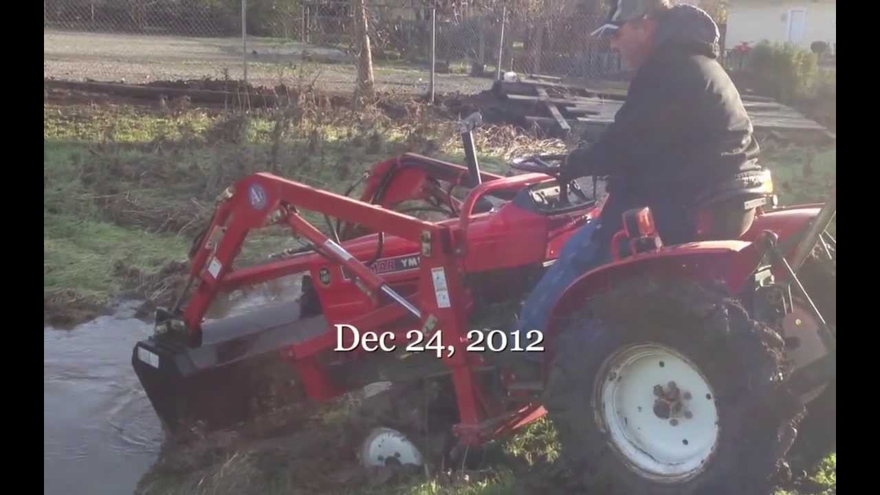 Getting My Tractor Unstuck Youtube