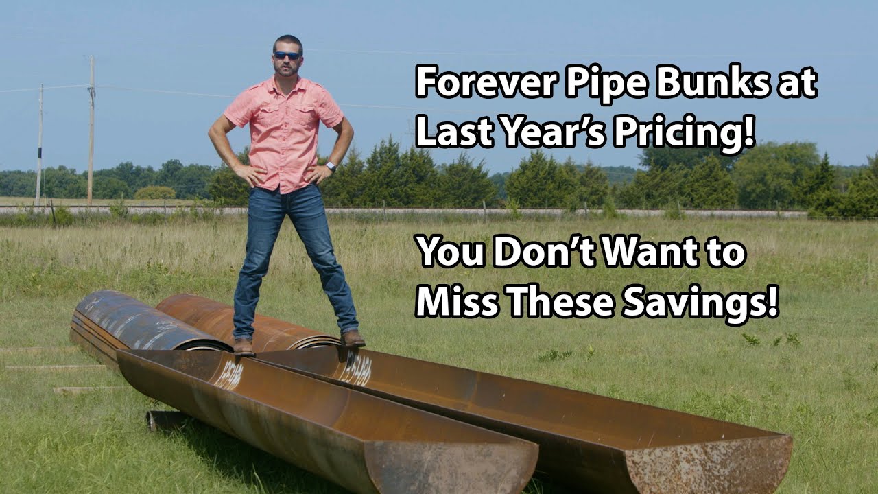 Forever Pipe Bunks at Last Year's Pricing - from GoBob Pipe and Steel ...