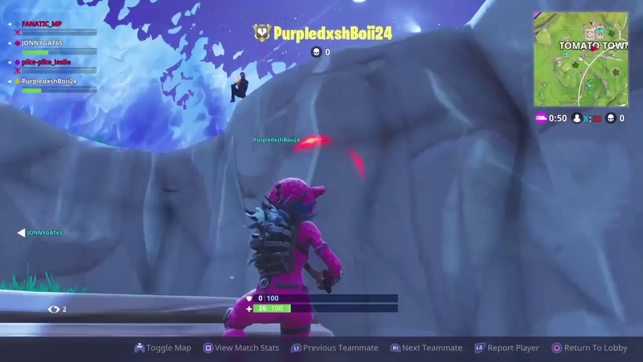 Fortnite Rampage 50v50 - YouTube