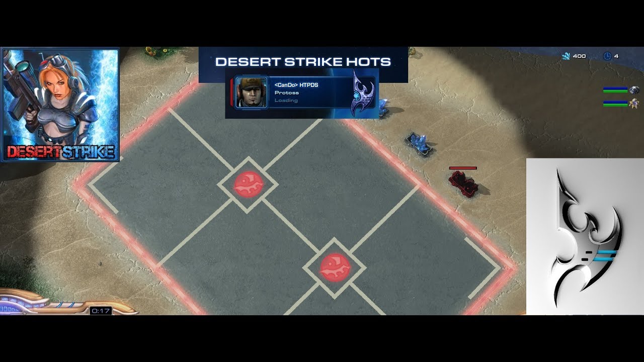 Desert Strike HotS - Video 29 - PvZ (Ling, Roach, Hydra, Queen) - YouTube