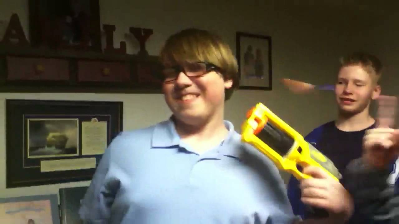 Nerf gun RUSSIAN ROULETTE!!! - YouTube