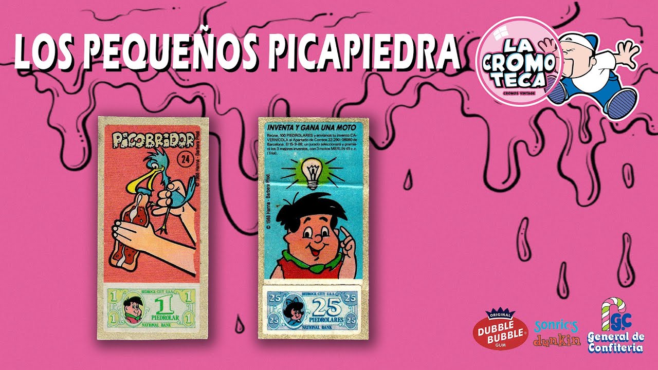 LOS INVENTOS DE LOS PEQUEÑOS PICAPIEDRA (CHICLES GENERAL DE CONFITERIA ...