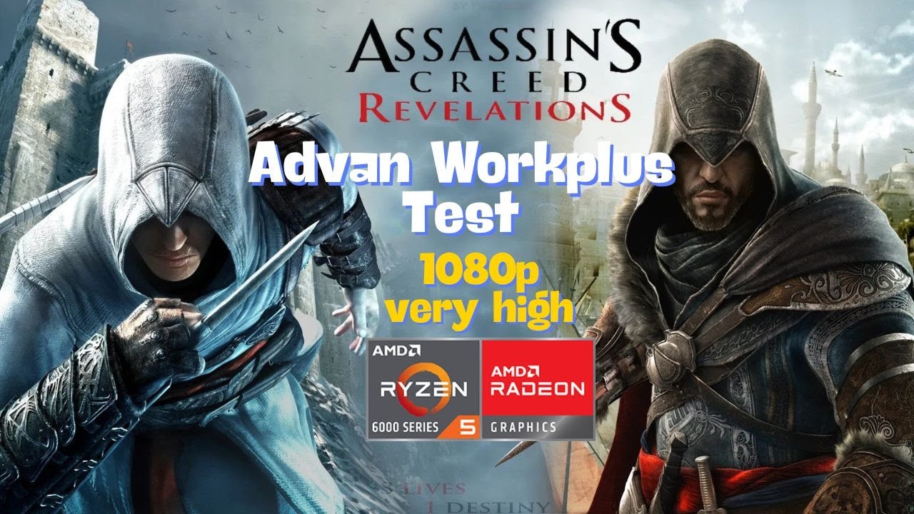 Assassin's Creed Revelations Advan Workplus Game Test - YouTube