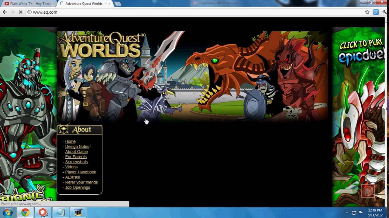 AQW tutorial to get Dragonlord class - YouTube