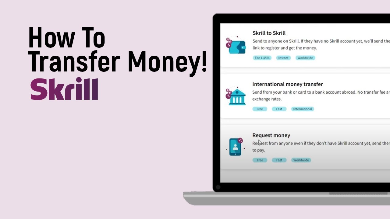 How to Transfer Money Through Skrill Account [easy] - YouTube