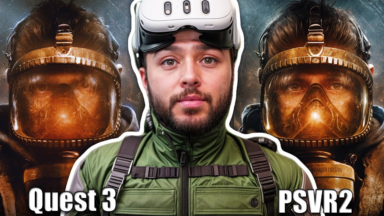 GAMEPLAY METRO AWAKENING QUEST 3 VS PSVR2 - YouTube