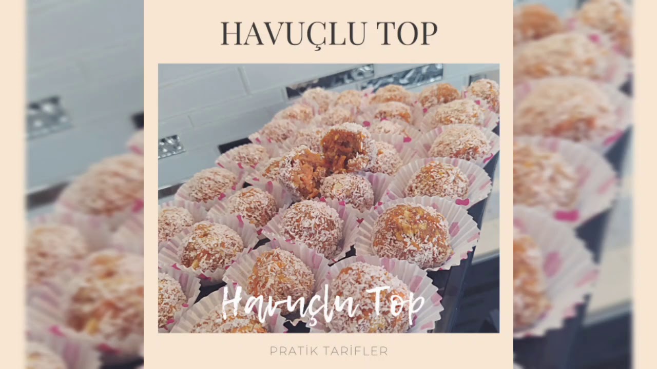 Havuçlu Top ,10 dk da hazır havuçlu top ,Pratif nefis tarifler ...