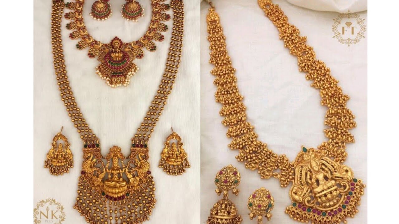 Bahubali Ball haram jewellery collection - YouTube