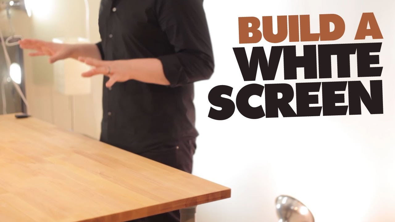 Build A White Screen YouTube Build A White Screen YouTube