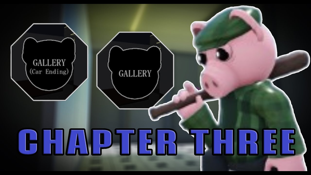 Two Endings / Statue Morph | Piggy: Maze Chapter 3 - Gallery Maze ...