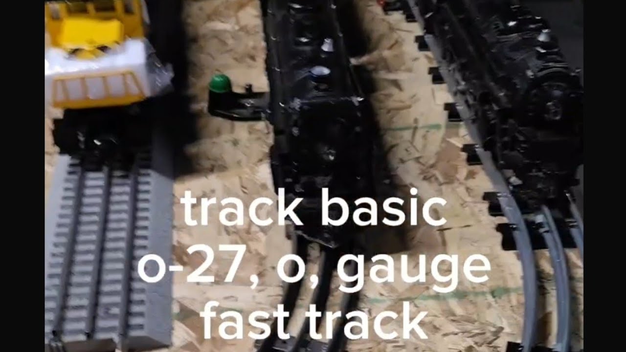 Lionel track basics and wiring # o-27 # o gauge # fast track - YouTube