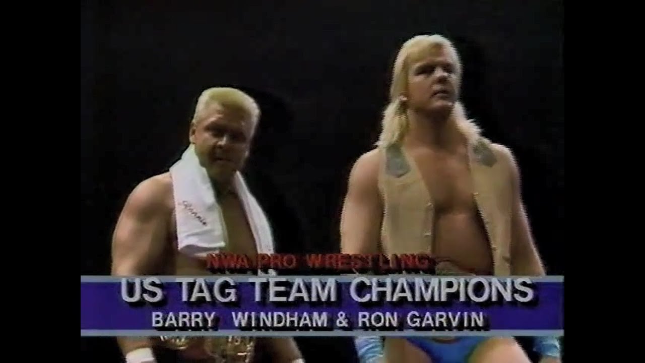 US Tag Titles Ron Garvin & Barry Windham vs Midnight Express Pro Feb ...