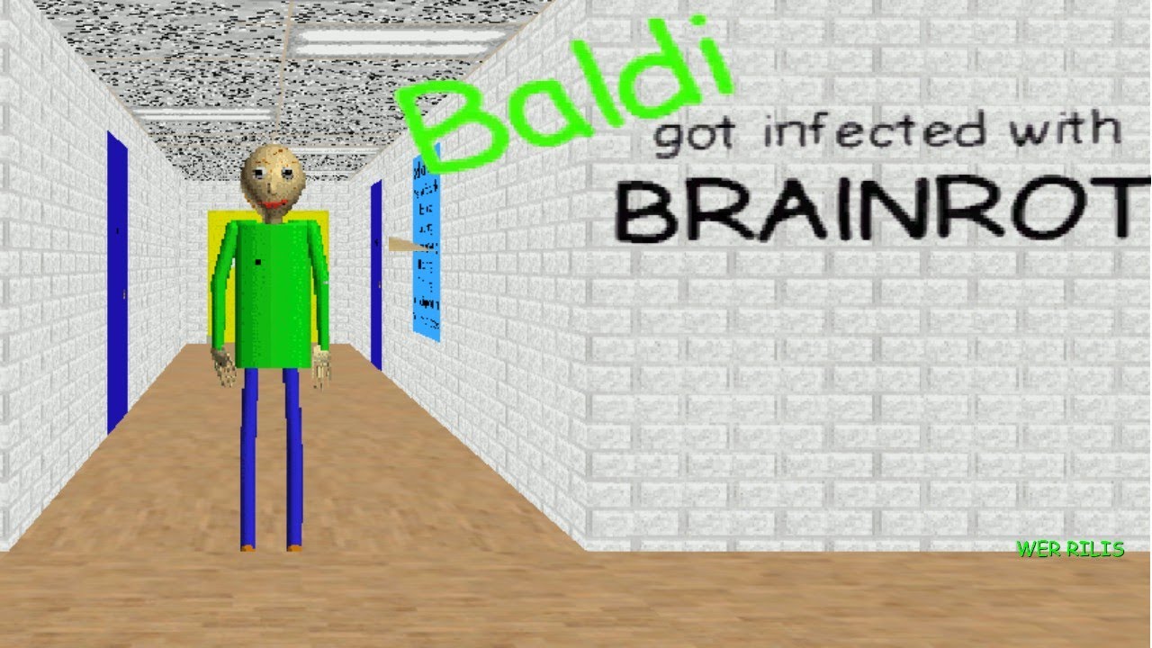 Baldi Got Infected With Brainrot | Baldi's Basics Mod - YouTube