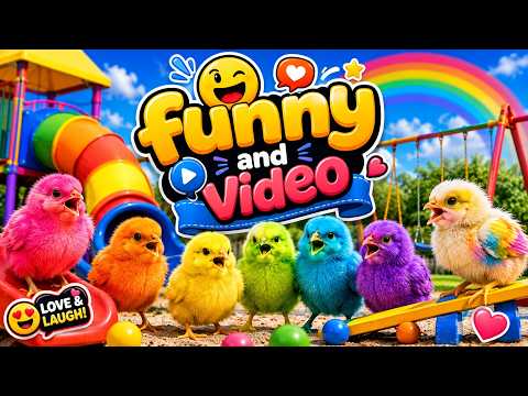 Funny Chicken Playground Adventure! 🐔🎡😂