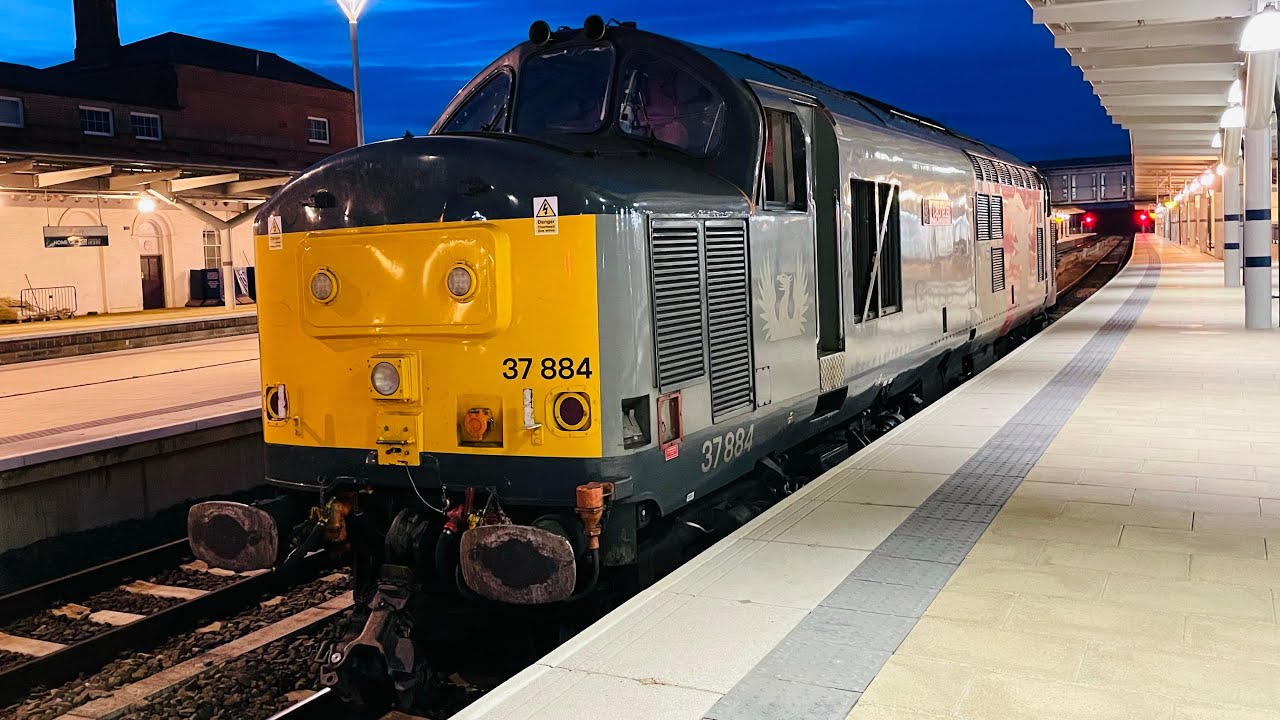 Rail Operations Group 37884 At Derby From Newport Docks (Simsgroup) To ...