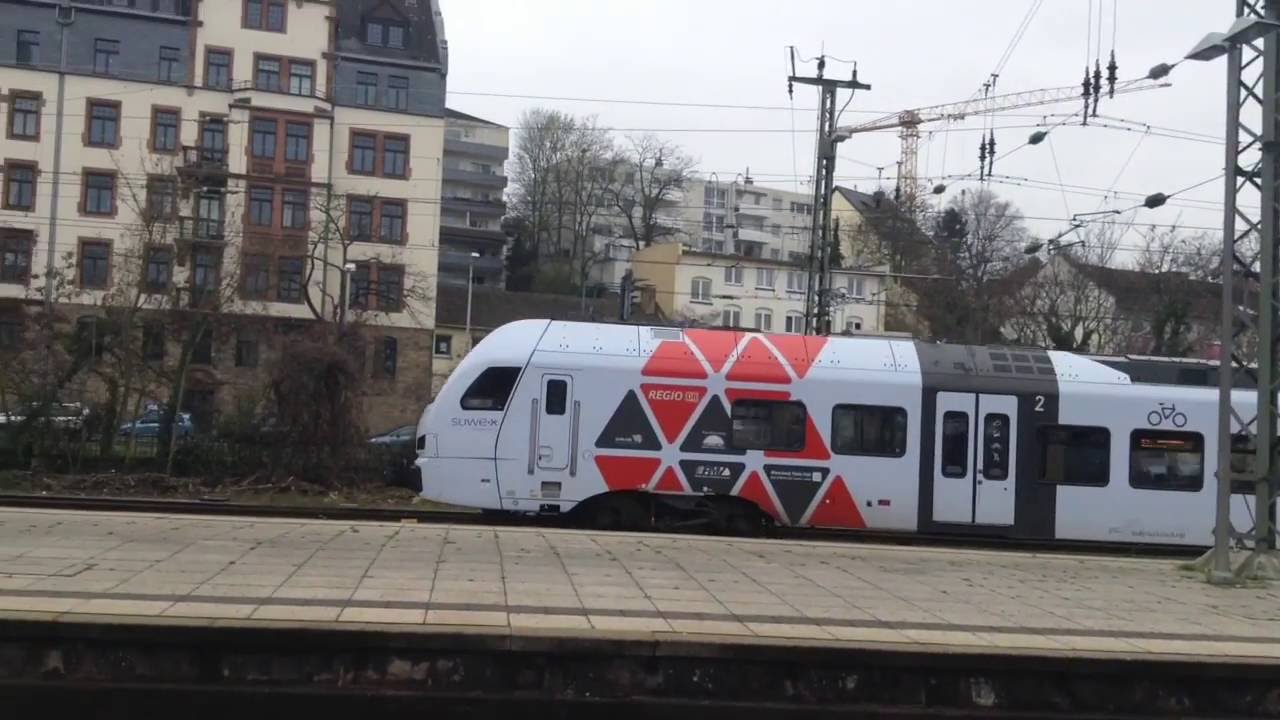 Linke Rheinstrecke in Mainz Hbf (Teil 1) - YouTube