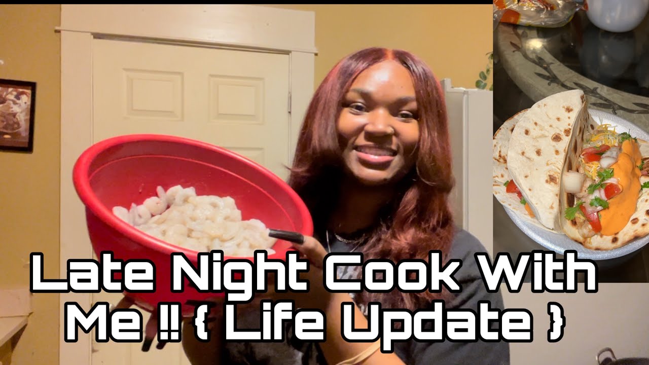 Late Night Cook With Me !! / Short LifeUpdate - YouTube