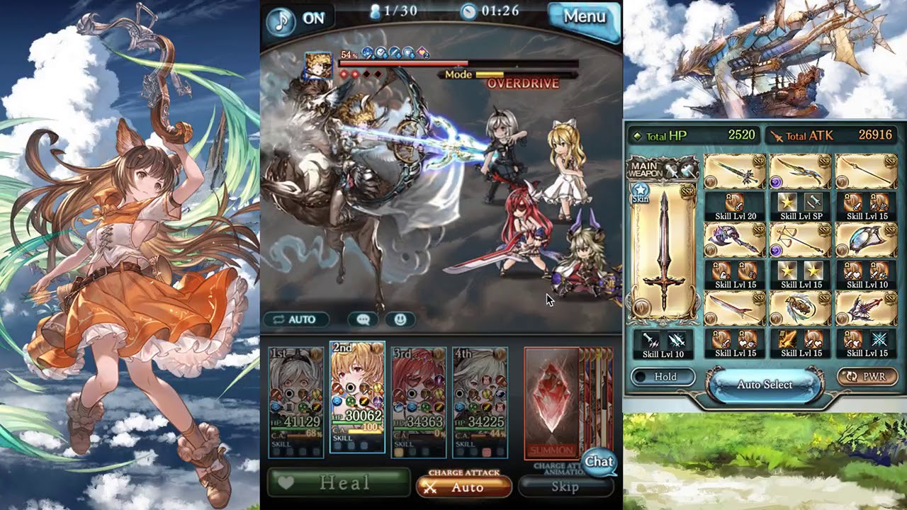 Granblue Fantasy - Earth Magna Highlander (Scales of Dominion) Grid ...