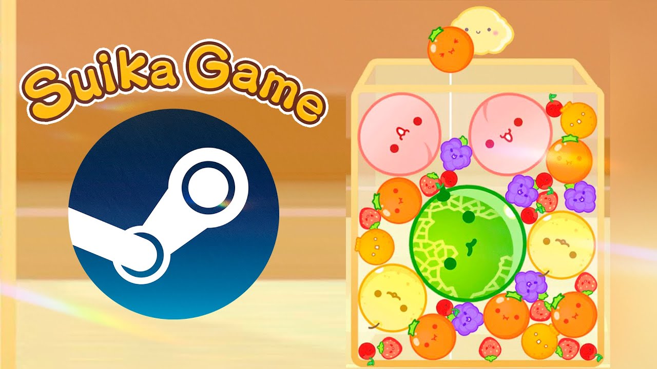 suika game en steam - el nuevo juego mas popular - YouTube