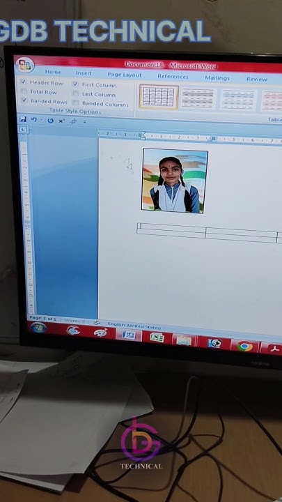Ms Word In Password Photo @GDB_Technical #mswordtrick - YouTube