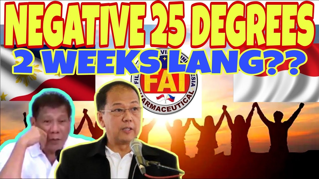 NEGATIVE 25 TO NEGATIVE 15 DEGREES, 2 WEEK LANG?? - YouTube