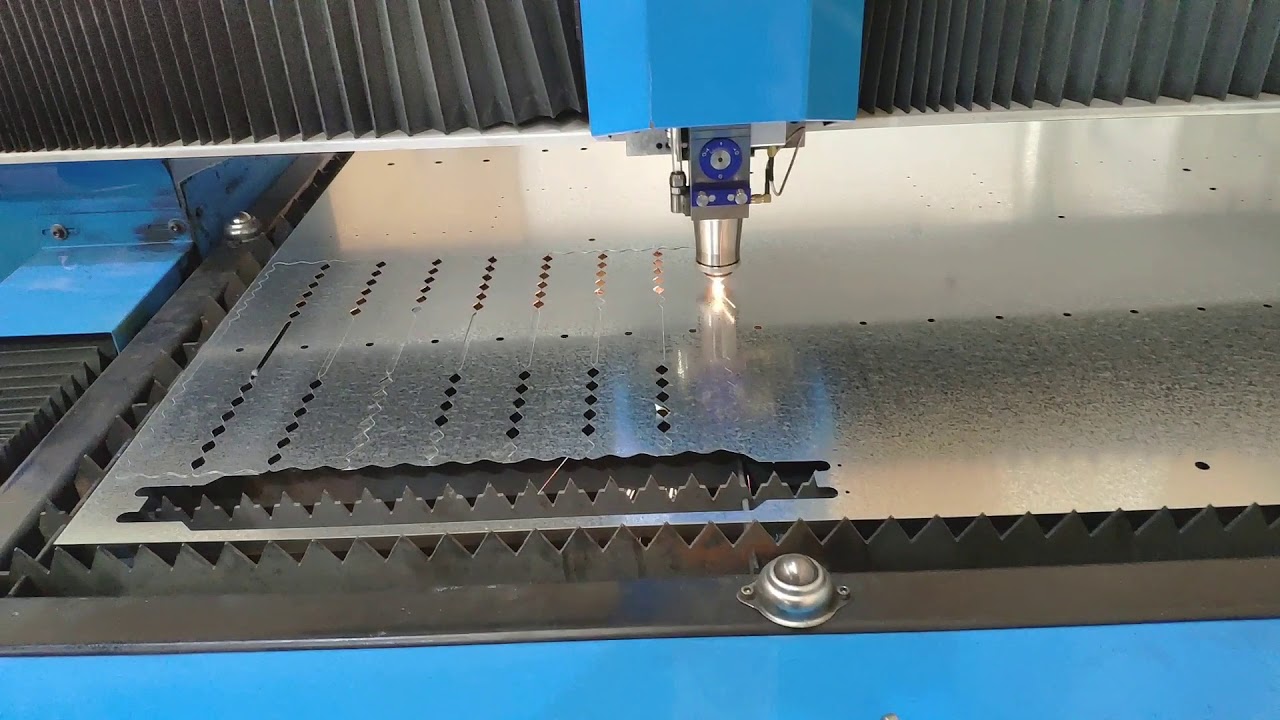 HVAC DEPOT LASER CUTTING - YouTube